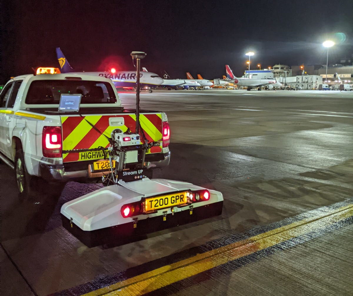 Ground Penetrating Radar Survey - Edinburgh, Scotland - SML Geospatial